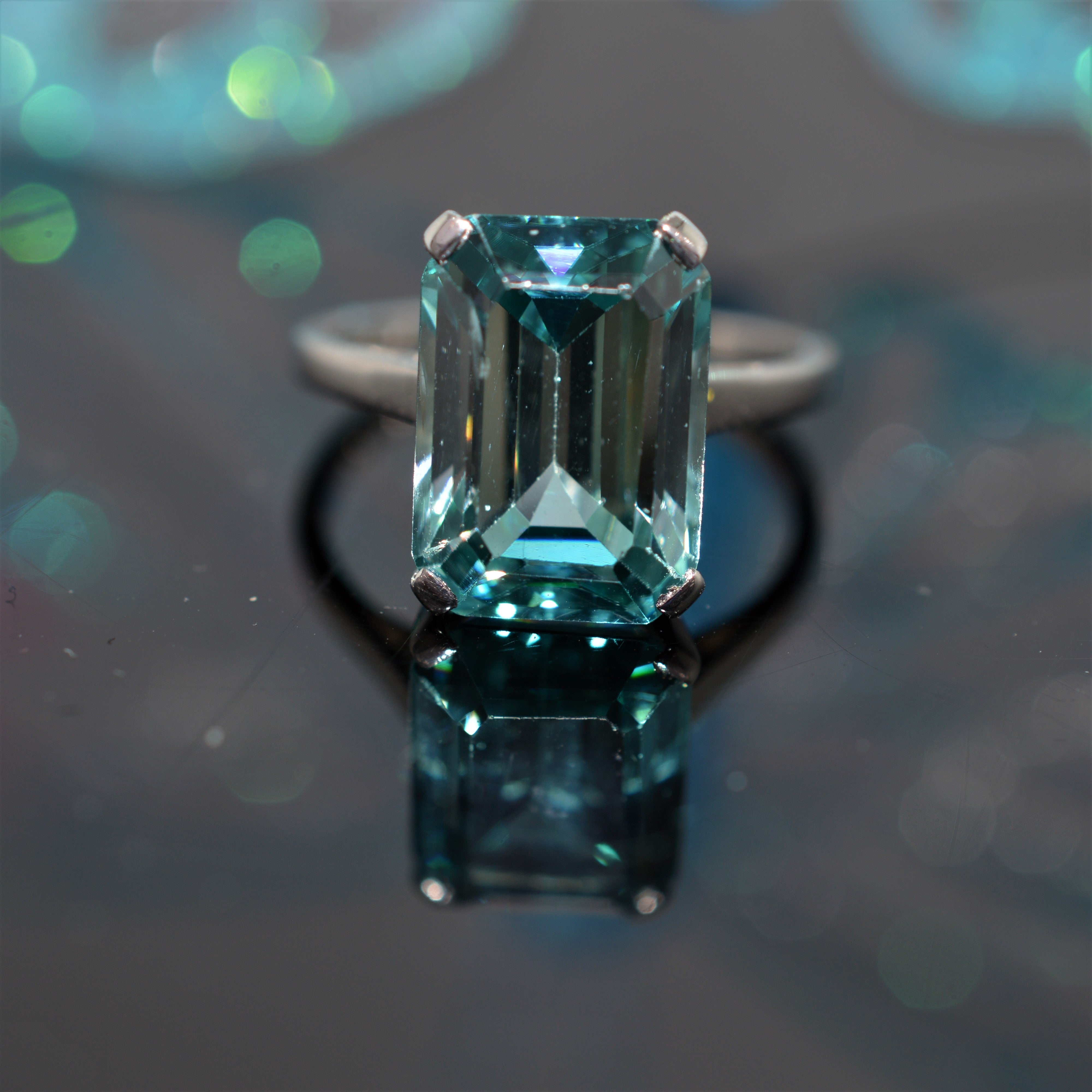 Blue Zircon And Aquamarine
